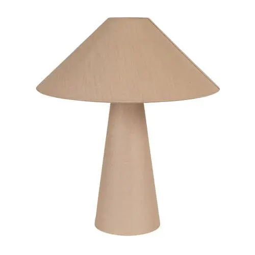 STORIED HOME 25 Watt Lumina Linen Table Lamp - Natural