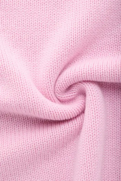 WOLF VS. GOAT (WVG) Cashmere Crewneck Sweater - Rosa