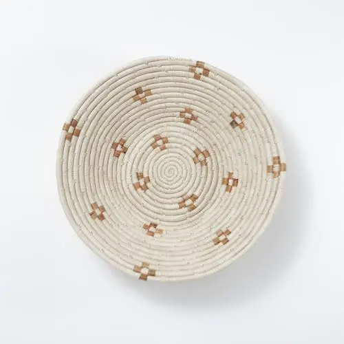 MAADILI COLLECTIVE Gathered Spaces Basket ~ Banana Fiber - Natural