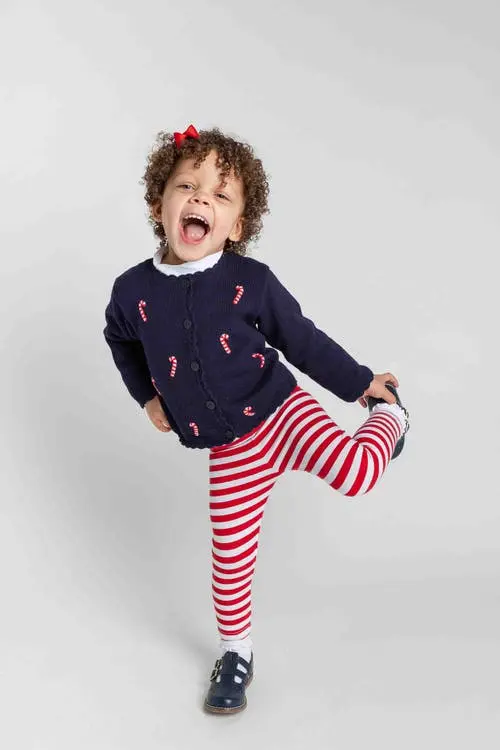 FLORENCE EISEMAN Sweater With Candy Canes