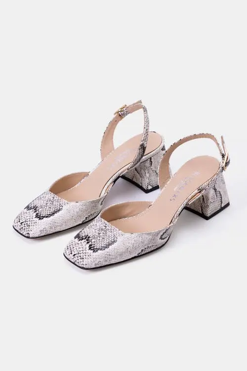 BELLS & BECKS Lana Mid-heel Slingback