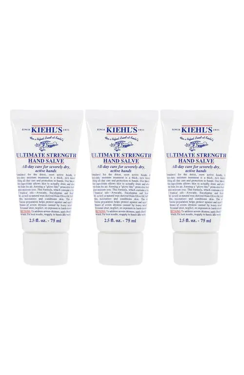 KIEHL'S SINCE 1851 Ultimate Strength Hand Salve Trio - No Color