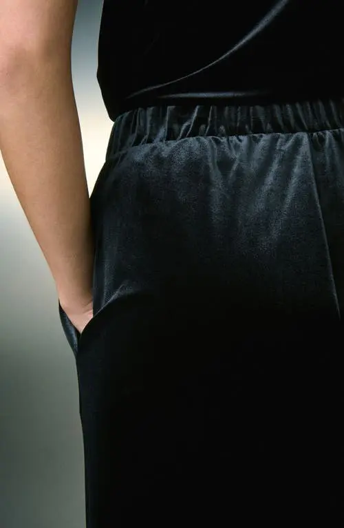 NEXT Velvet Wide Leg Pants