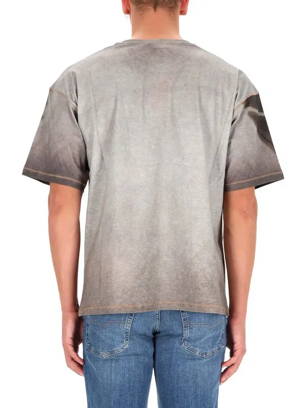 DIESEL® T-shirt "t-boxt-show-v2 - Grey