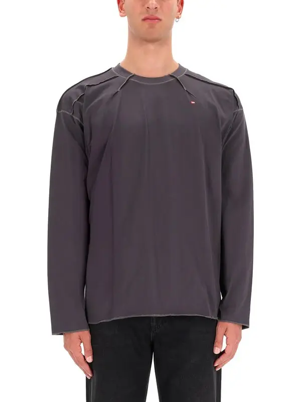 DIESEL® Cotton T-shirt - Grey