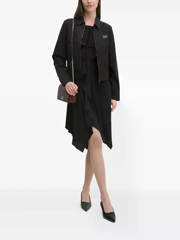Sisley Ruffled Mini Dress