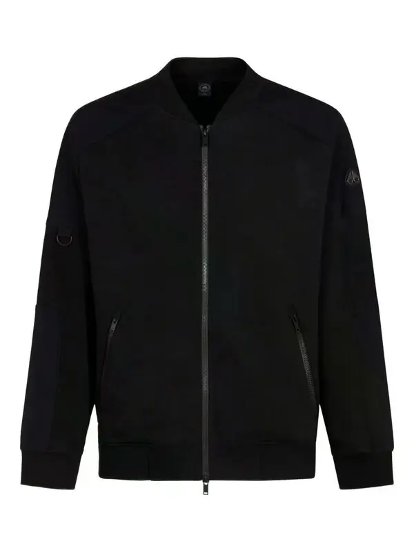 Moose Knuckles Dalton Logo-patch Bomber Jacket