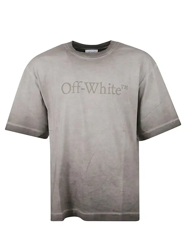 Off-white Gray T-shirts For Men | Editorialist