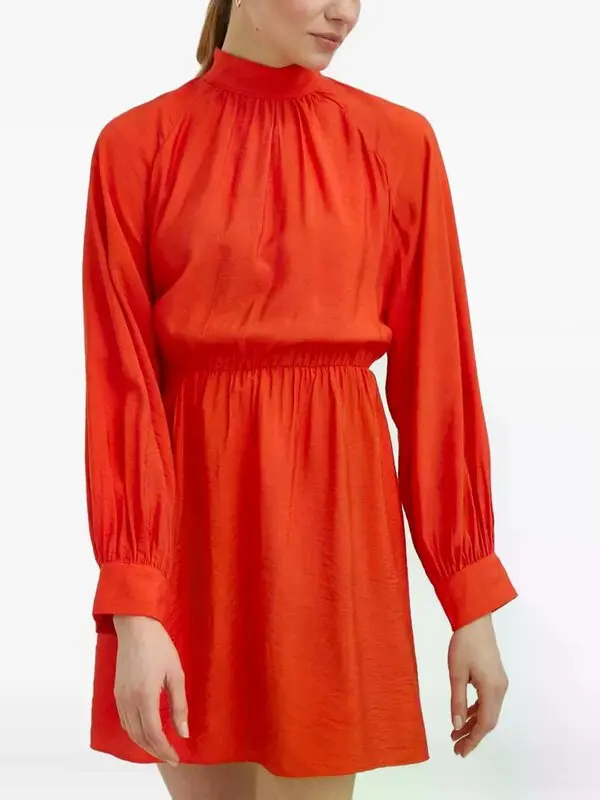 SAMSOE SAMSOE Tie-neck Mini Dress
