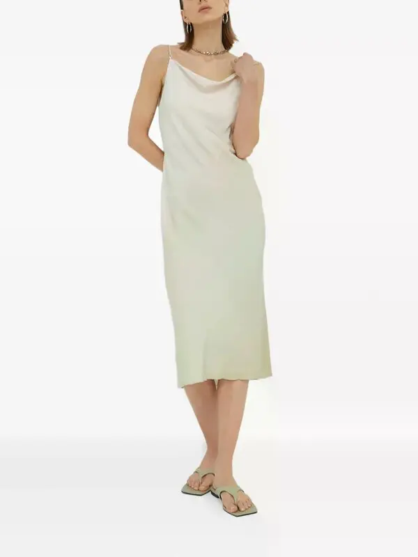 SAMSOE SAMSOE Cowl-neck Midi Dress
