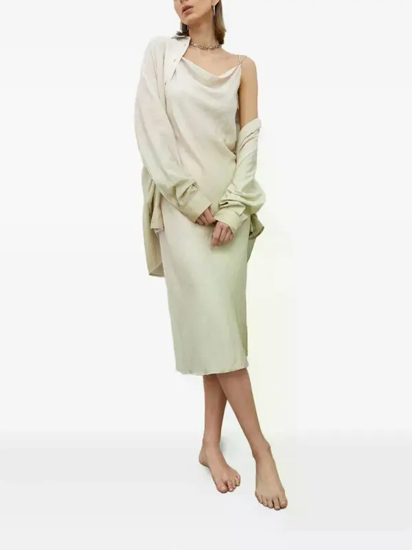 SAMSOE SAMSOE Cowl-neck Midi Dress