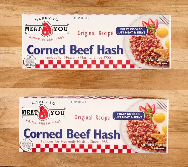 HAPPY TO MEAT YOU 2-lb Corned Beef Hash