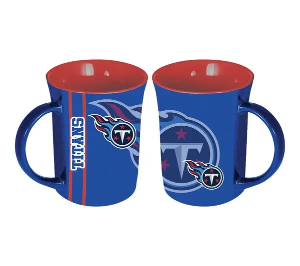 THE MEMORY COMPANY 2pk 15oz Nfl Reflective Logo Mug - One-color