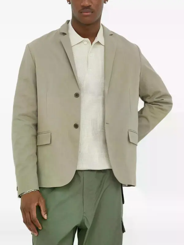 SAMSOE SAMSOE Buttoned Notched-lapels Blazer