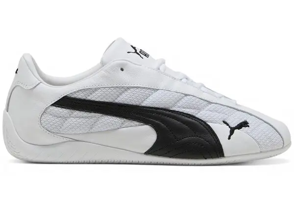 PUMA Speedcat Plus Leather Sneakers - Puma White/puma Black
