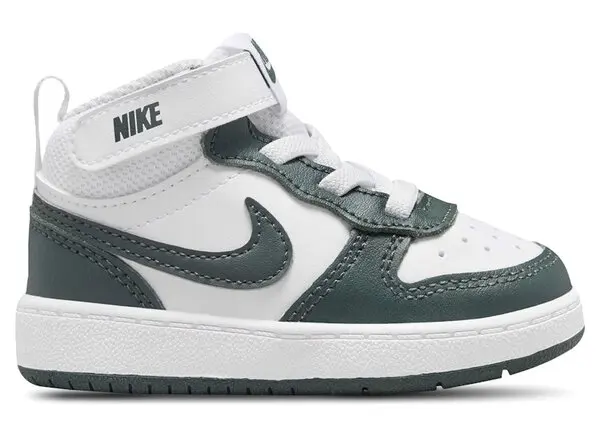 Nike Court Borough Mid 2 Sneakers - White/vintage Green