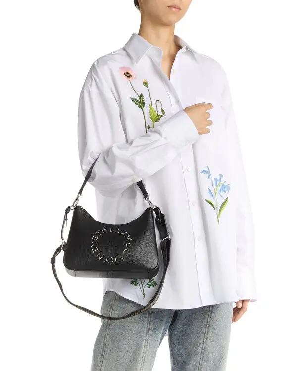 Stella McCartney Logo Hobo Shoulder Bag