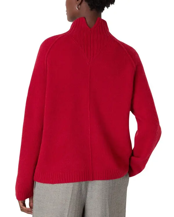 Whistles Split Funnel Knit Sweater