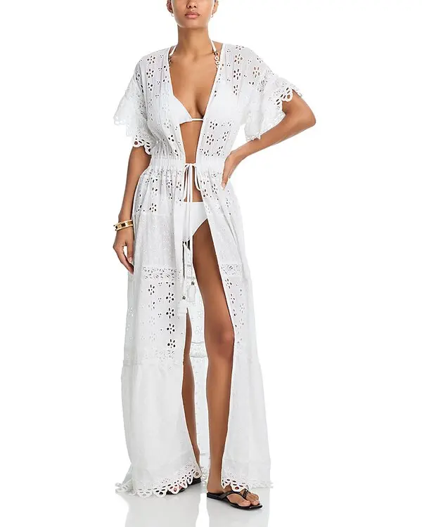 Ramy Brook Janis Cover Up Dress - White