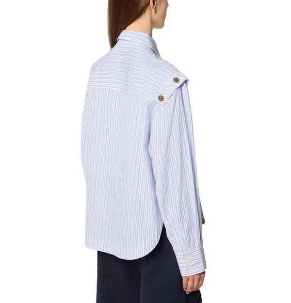 Tresse Striped Snap Button Shirt