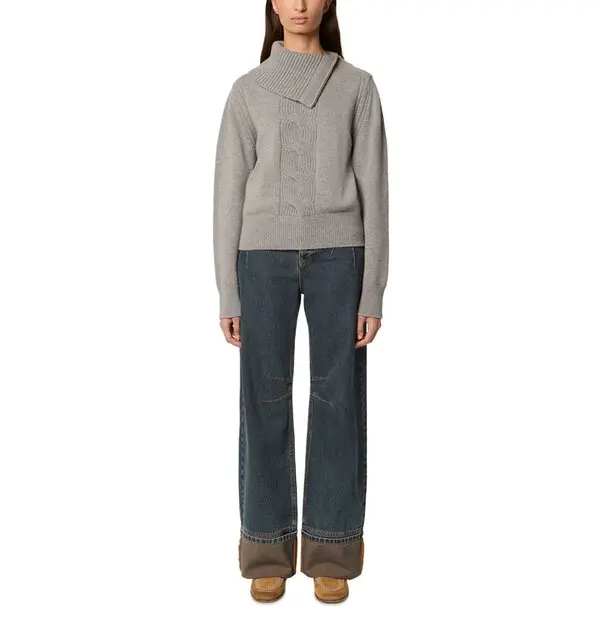 Tresse Messo Asymmetrical Sweater