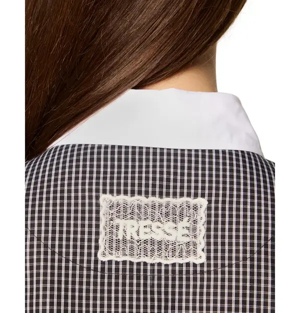 Tresse Cotton Shirt With Pleated Cuffs