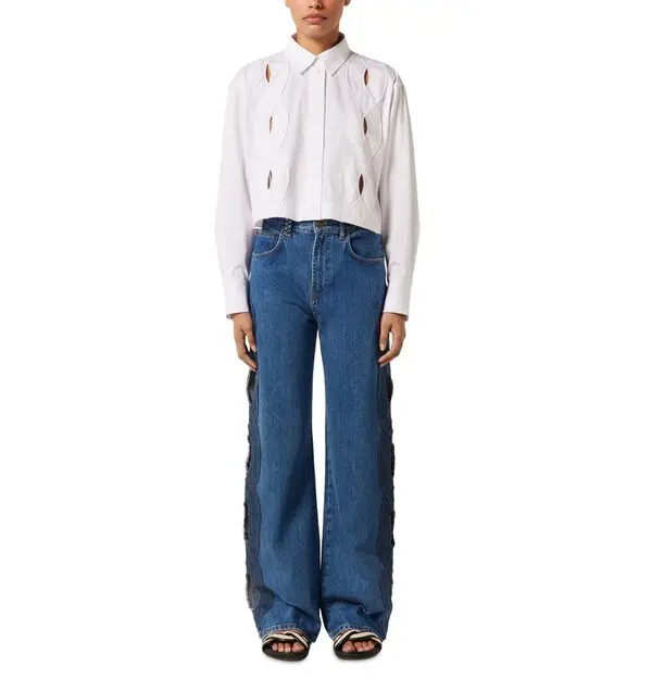 Tresse Pouja High-rise Wide-leg Jeans