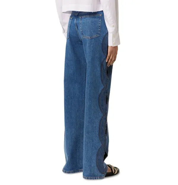 Tresse Pouja High-rise Wide-leg Jeans