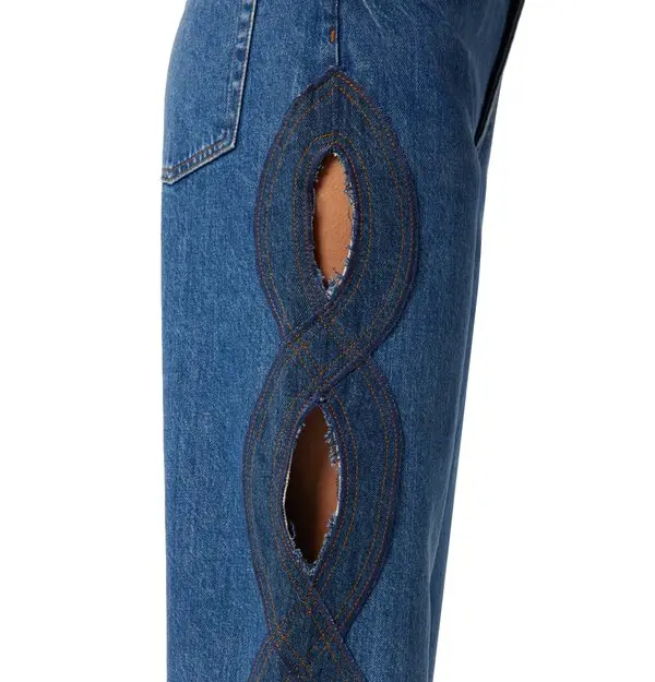 Tresse Pouja High-rise Wide-leg Jeans