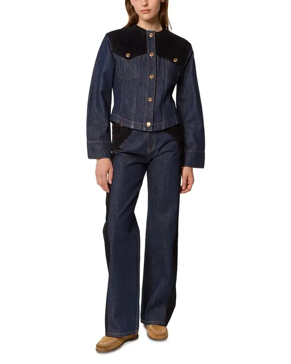 Tresse Vanto Jacket With Velvet Trim