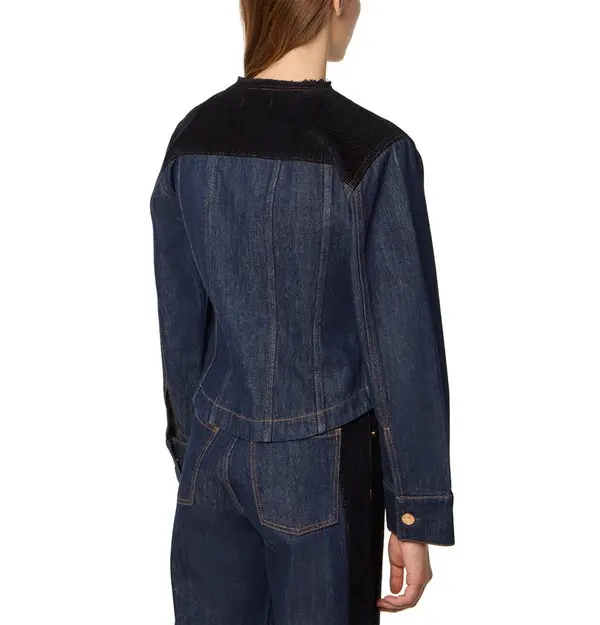 Tresse Vanto Jacket With Velvet Trim