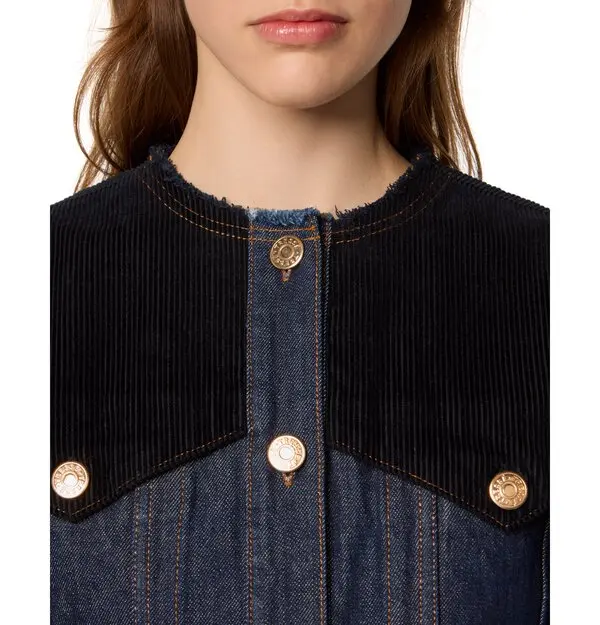 Tresse Vanto Jacket With Velvet Trim