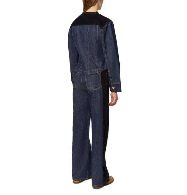 Tresse Vanto Jacket With Velvet Trim