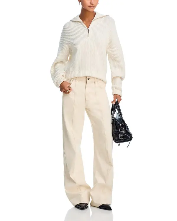 Helmut Lang Wool Blend Balaclava Hoodie