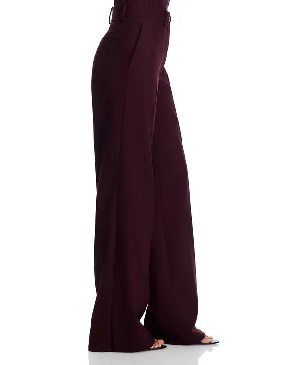 Helmut Lang Wool Vented Wide Leg Pants