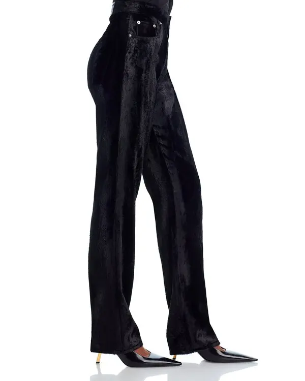 Helmut Lang Pony High-rise Straight Pants