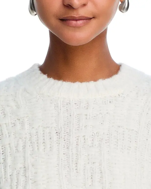 Helmut Lang Merino Wool Blend Crewneck Sweater