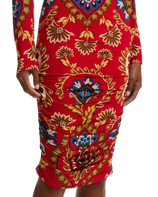 Farm Rio Folk Tapestry Dress
