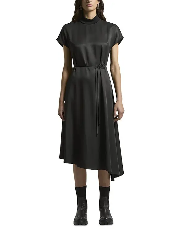 Peserico Belted Viscose Dress