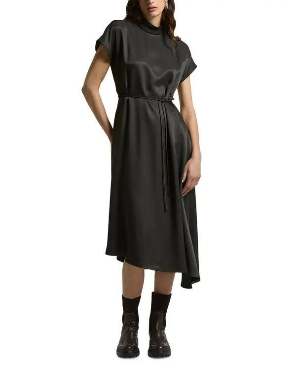 Peserico Belted Viscose Dress