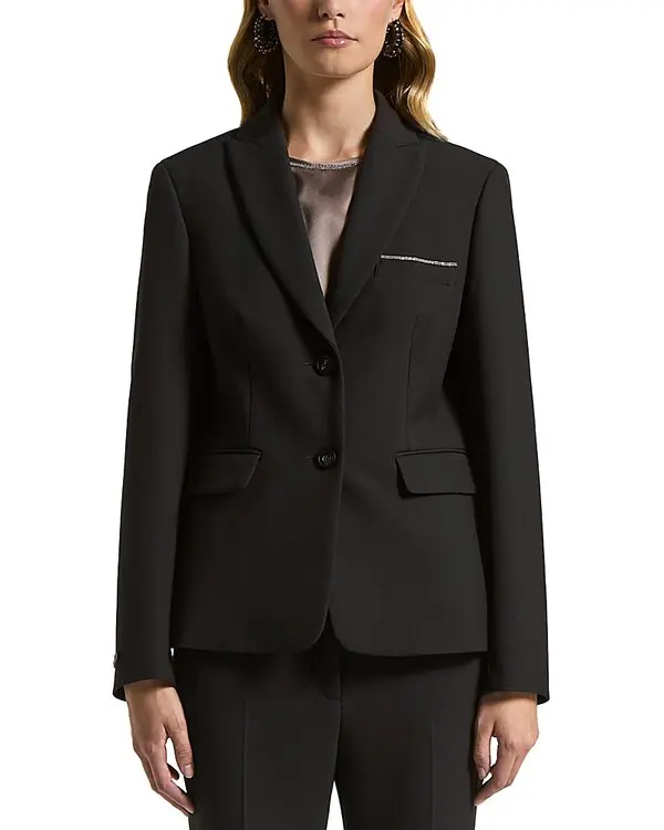 Peserico Two-button Blazer Notched Lapel