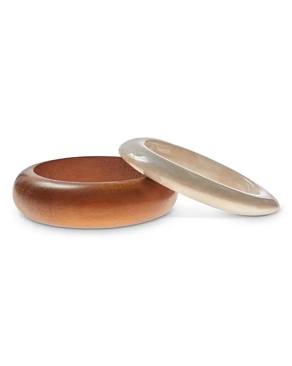 BEN-AMUN Set Of Two Bangle Bracelets - Multi
