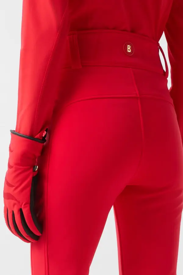 Bogner Hazel Softshell Ski Trousers - Red