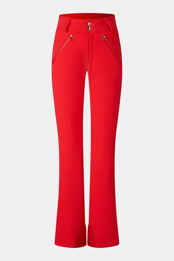 Bogner Hazel Softshell Ski Trousers - Red