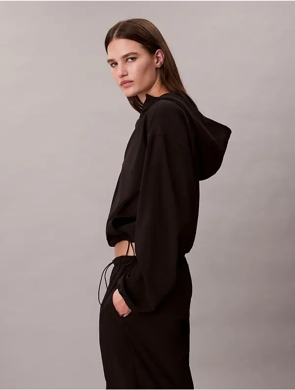 Calvin Klein Woven Parachute Jacket - Black