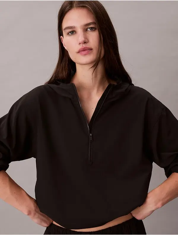 Calvin Klein Woven Parachute Jacket - Black