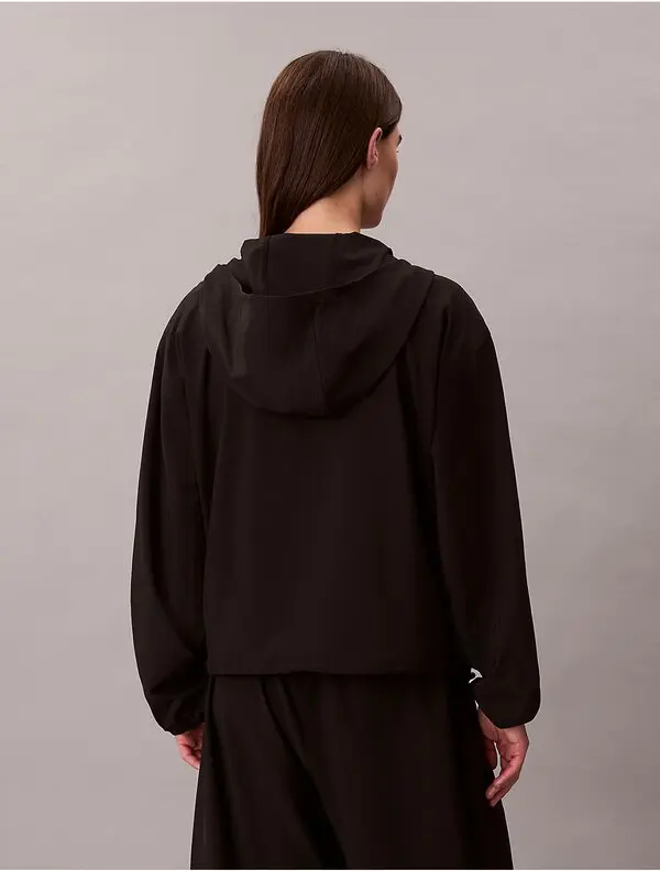 Calvin Klein Woven Parachute Jacket - Black