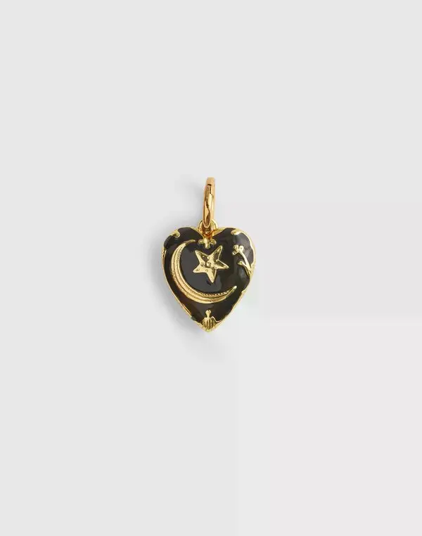 Madewell Celestial Heart Charm