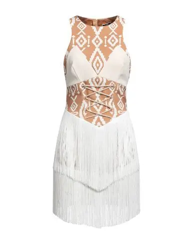 Elisabetta Franchi Mini Geometric-print Dress
