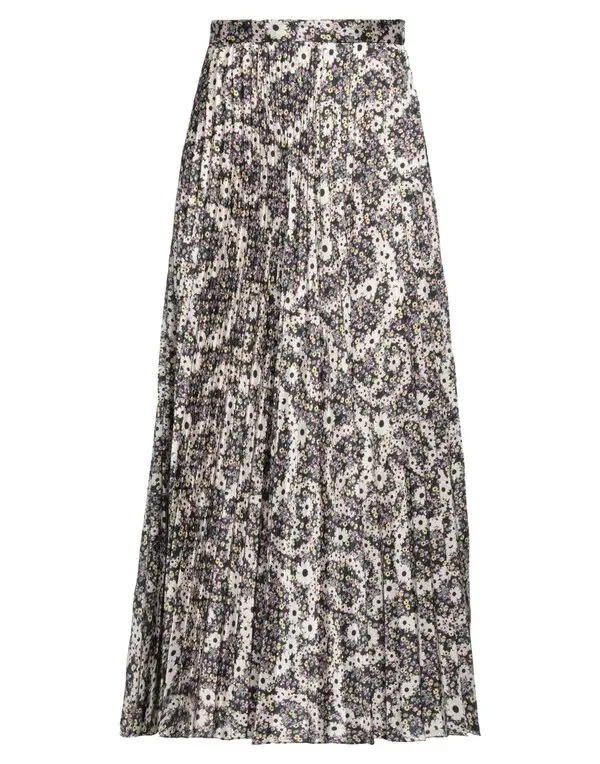 Sandro Polyester Midi Skirt